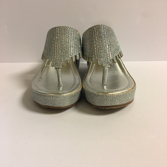 Summer Rio | Shoes | Bling Wedge Sandals | Poshmark